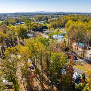 Grounds & Aerials - Madison Vines RV Resort & Cottages